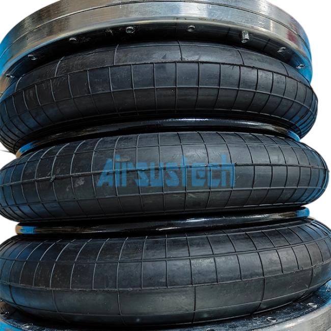 AIRSUSTECH 3H520312ZC Triple Convoluted Air Spring product photo