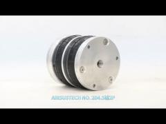 ανοίξεις αέρα 4 1/2 X 2 βιομηχανικές FD 44-5 DI Γ 3/8 αερόσακοι χρωμίου