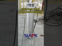 100m3/h 흐름 속도 23kw 전력 414m 머리 깊은 우물 잠수용 물 펌프
