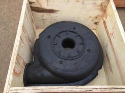 Chine La pompe de boue de revêtement de plat de cadre partie les pièces en caoutchouc de volute de pompe centrifuge à vendre