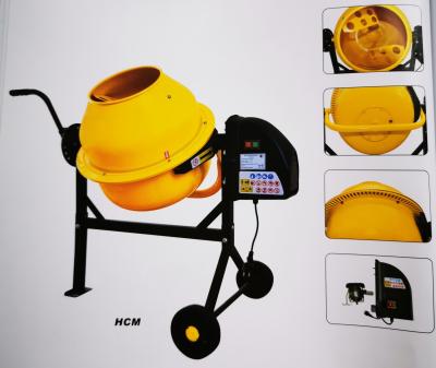 Chine Deux roues Mini Concrete Mixer électrique 250L avec de la fonte Ring Gear à vendre
