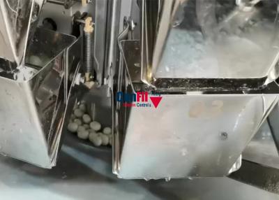 Chine Peseur de Multihead de machine de pesage de Multihead pour la machine de remplissage imperméable de nourriture fragile d'oeuf de caille à vendre