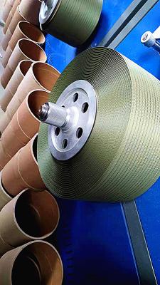 China Automatische Plastik-pp., die den Verpackungs-Gurt macht Maschine PLC-Steuerung gurten zu verkaufen