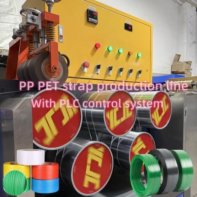 100% Recycled Material Use PP Strap Production Line With Energy-Saving hot Circulation Oven