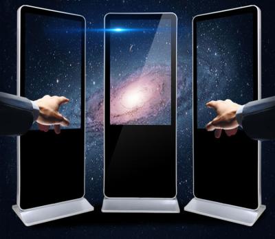 中国 コマーシャル 単独 立体 4K UHD 49" 50"インチ LCD オールインワン タッチスクリーン PC キオスク モニター (Win10, Android OS オプション) 販売のため