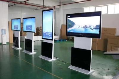 中国 43インチ地面スタンド回転画面 LED LCD WIFIネットワーク Androidモニター 販売のため