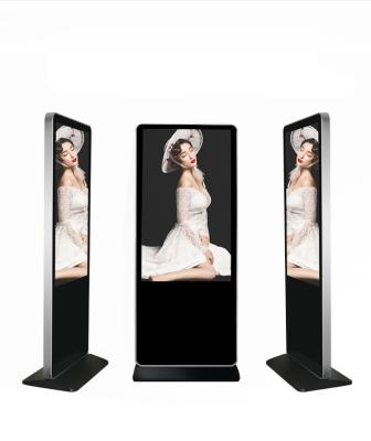 中国 単独で立っている 55 インチ TFT LCD LED デジタル AD トーテム WIFI Android モニター 販売のため