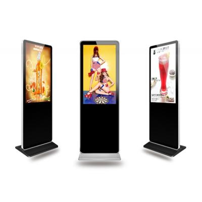 中国 49インチ 50インチ グラウンドスタンド LCD LED WIFI シグネージ Android OS 販売のため