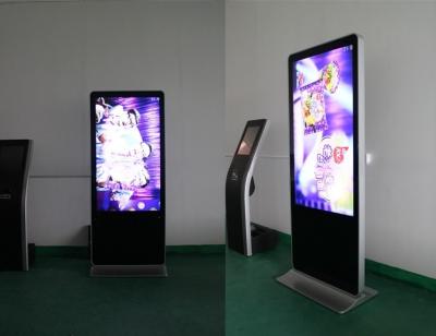 中国 ロビーフロア 立ってる 46インチ LCDループ ADビデオトーテムディスプレイプレーヤー 販売のため