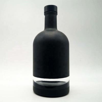 Cina Super Flint Glass Vodka Spirits Bottiglia in vetro con tappo Guala e prodotto con logo in incisione in vendita