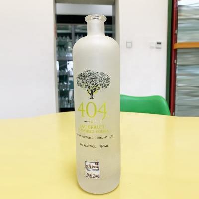 Cina Decal Superficie Manipolazione 750 ml Vodka Whiskey Liquor Spirits Alcol Bottiglie di vetro in vendita