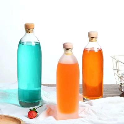 Cina Bottiglia di vetro da 750 ml per alcolici Gin vuoto Rum riciclato Whisky Vodka OEM/ODM Accettabile in vendita