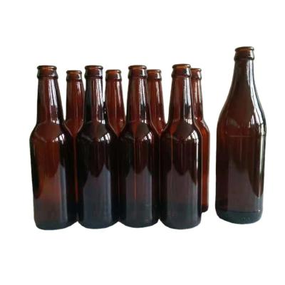 Cina 330 ml 500 ml Bottiglia a colori primari Capo corona Amber Liquore Birra Bottiglia in vetro per Direct in vendita