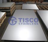 China 1000 mm-2000 mm Breedte 3 mm roestvrij staalplaat EN Norm nr. 4 Te koop