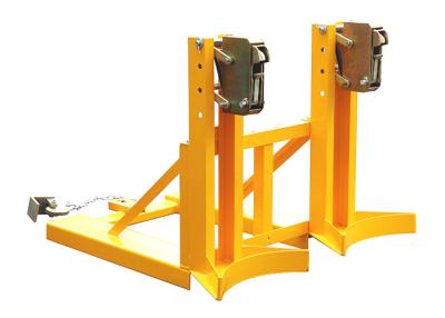 Κίνα DG720C τοποθετημένη Forklift αρπαγή τυμπάνων χωρίς την απαίτηση της υδραυλικής ή ηλεκτρικής ικανότητας 700kg συνδέσεων προς πώληση