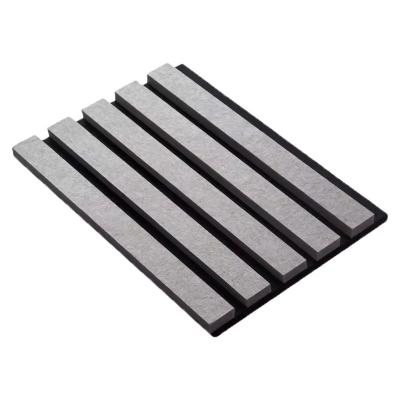 China Factory Price Modern Akupanel 3D Design PET Acoustic Slat Wall Panels for sale
