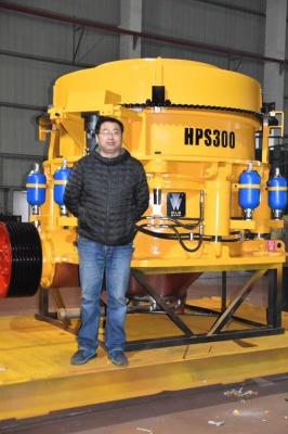 Cina Multi tipo MSP300 di Minyu del cilindro del cono della macchina di pietra idraulica gialla del frantoio in vendita