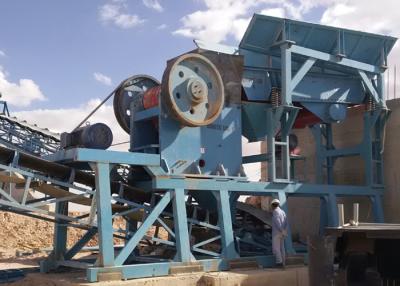 Cina Pianta montata scivolo del frantoio a mascella PE-800x1060 utilizzata nella cava del basalto in vendita