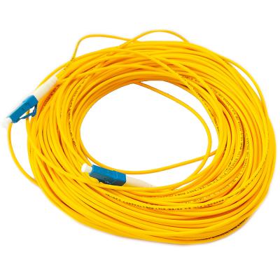 Cina Cavo di toppa di fibra ottica di LC UPC MP 9/125 0.9mm 2.0mm 3.0mm -40℃~+85℃ in vendita