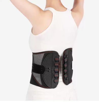 China In te ademen Mesh Pulley Back Brace, Lichtgewicht Lumbale Regelbare Compressiesteun Te koop