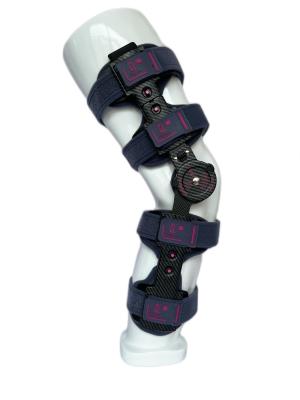 中国 Telescopic Post Op Knee Brace With Carbon Fiber Stay, Hinged ROM Knee Brace 販売のため