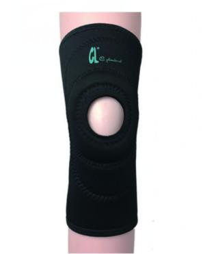 Cina Gancio leggero e respirabile della manica di sostegno del ginocchio di compressione dell'elastam di ginocchio in vendita