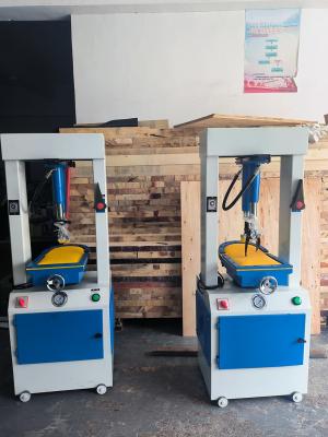 China Single Head Hydraulic Shoe Sole Pressing Machine Automatic with Adjustable Toe Height for sale