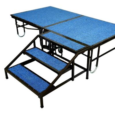 Cina Public Professional Outdoor Aluminum Portable Platform Stage Foldable Mobile in vendita