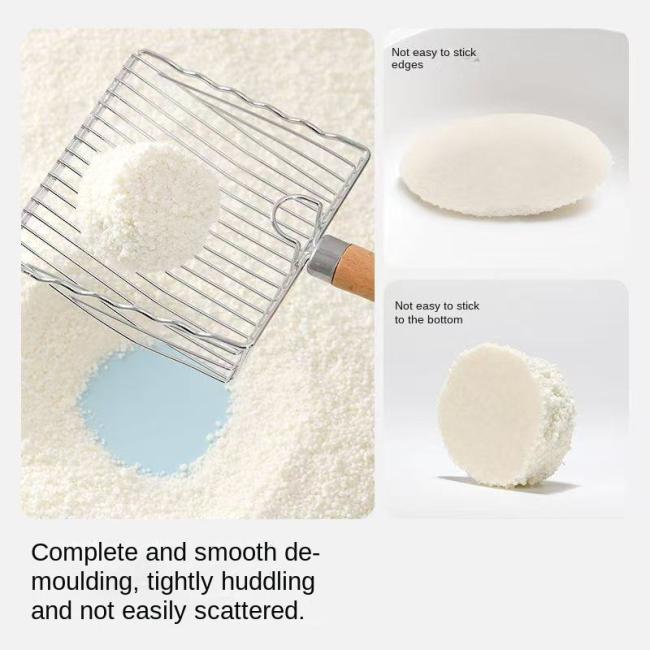 Natural Unscented 100% Plant-Based Clumping Eco-Friendly Highly Absorbent Odor Control Biodegradable Cassava Cat Litter 0
