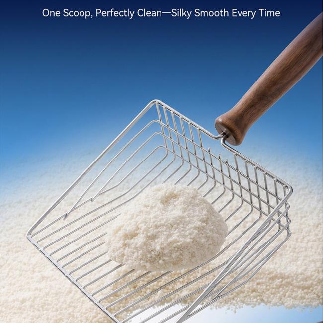 Natural Unscented 100% Plant-Based Clumping Eco-Friendly Highly Absorbent Odor Control Biodegradable Cassava Cat Litter 0