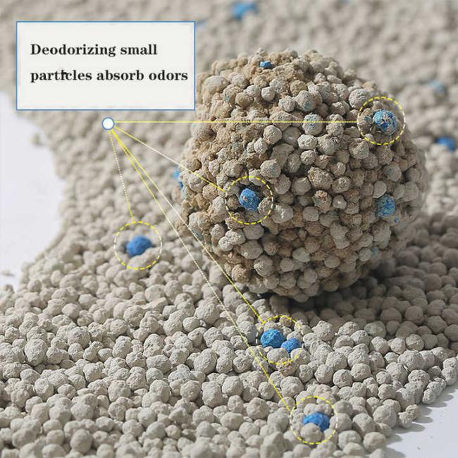 Cat Litter Sand OEM Factory Natural Ecological Dust-Free Bentonite Cat Litter Premium Arena Para Gatos 0