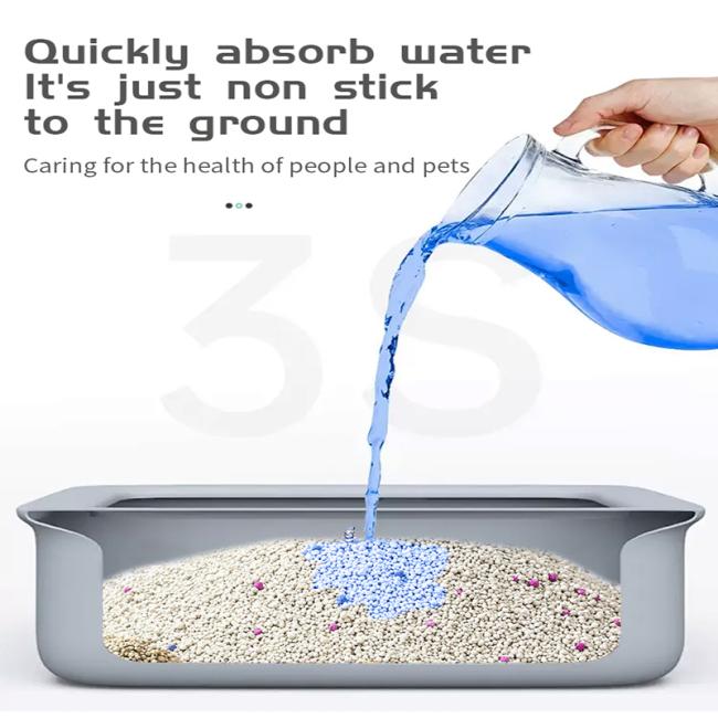 Cat Litter Sand OEM Factory Natural Ecological Dust-Free Bentonite Cat Litter Premium Arena Para Gatos 0