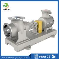 Quality Duplex Stainless Steel Axial Flow Pump / Circulation Pump For Evaporator Circuits for sale
