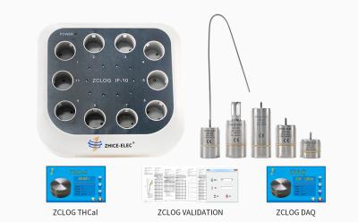 중국 Zhice-elec 0.1 Degree 10mbar Wireless Temperature Pressure Data Logger with Adapter 판매용