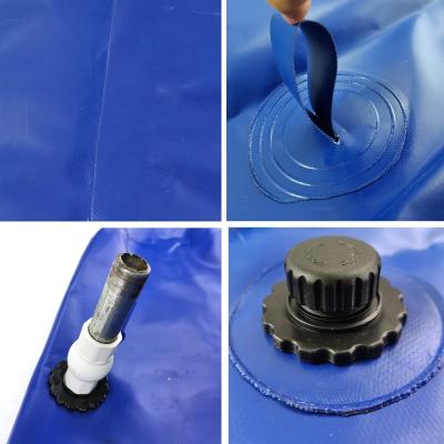Chine réservoir d'eau conteneur de stockage pliable sac de vésicule valve pour camping RV résistant à la sécheresse de lutte contre les incendies à vendre