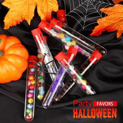 Chine Clear Plastic Test Tubes With Caps And Holder Rack For Nurse Party Decorations Halloween Party Favors à vendre