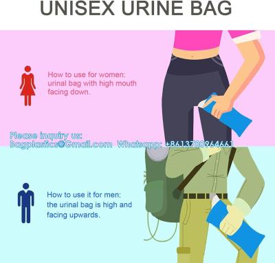 Chine Urine Bags, Pack Camping Pee Bags, Disposable Urinal Bag, Travel Urinal Bag, Toilet Traffic Jam Emergency Portable à vendre