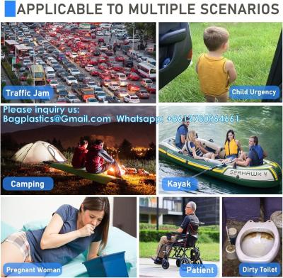 Chine Urine Bags, Pack Camping Pee Bags, Disposable Urinal Bag, Travel Urinal Bag, Toilet Traffic Jam Emergency Portable à vendre