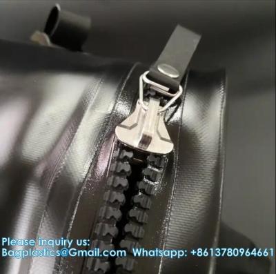 Chine Heavy Duty TPU Airtight Zipper IPX8 Waterproof For Cooler Bag, Vaccumed Bag, Isolation Capsule Drysuit Zipper à vendre