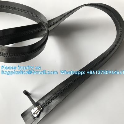 Chine Heavy Duty TPU Airtight Zipper IPX8 Waterproof For Cooler Bag, Vaccumed Bag, Isolation Capsule Drysuit Zipper à vendre