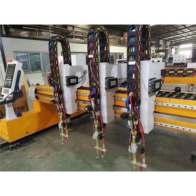60 Amps Source Portable Flame Cutting Machine Gantry Frame With Drilling Head