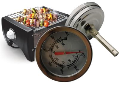 Cina 52 - l'istante analogico di 54mm ha letto la teoria bimetallica del termometro per grigliare del BBQ in vendita