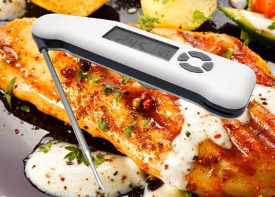 China Termómetro plástico de la comida de Digitaces de la vivienda del ABS con la extremidad fina de 1.8m m para el fumador del horno de la parrilla en venta