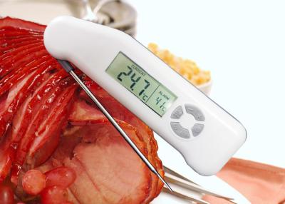 China Termómetro de alta temperatura de la comida de Digitaces de la función de la calibración automática de la alarma en venta