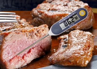 China Termómetro seguro del termómetro de la punta de prueba de la comida de Digitaces del acero inoxidable/de carne de la cocina en venta