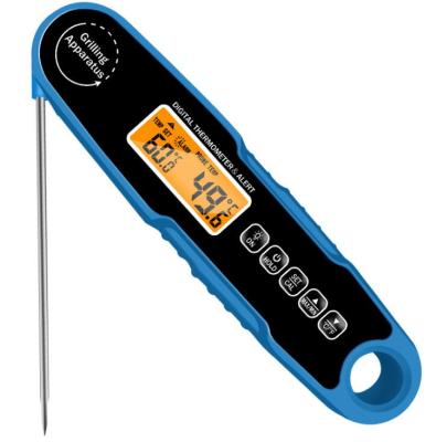 Chine double thermomètre de nourriture de Digital de BARBECUE de la sonde SS304 de 2.6cm à vendre