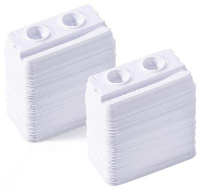 Cina SJ 2 Wells Mini Mixing Trays Medical Dental Disposable Practical Plastic Dental Mixing Wells in vendita