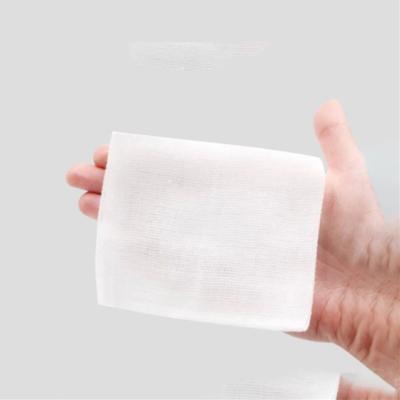 Cina SJ Cotton Absorbent Dressing Gauze Medical Grade Pad Swab Factory Manufacturing Cotton Gauze Swab in vendita