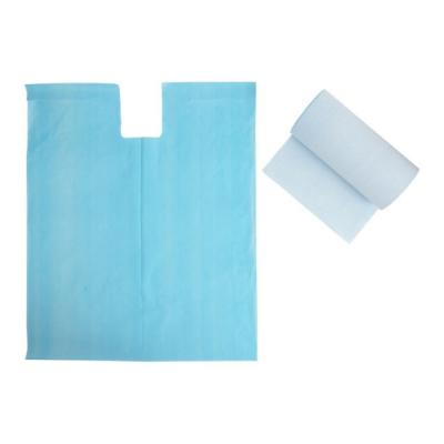 Cina SJ Medical Supply Disposable Dental Bib Roll Patient Bibs Roll for Hospital in vendita