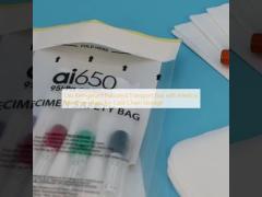 Sacs de transport pour matières biologiques AI650 95kPa 330mm x 170mm